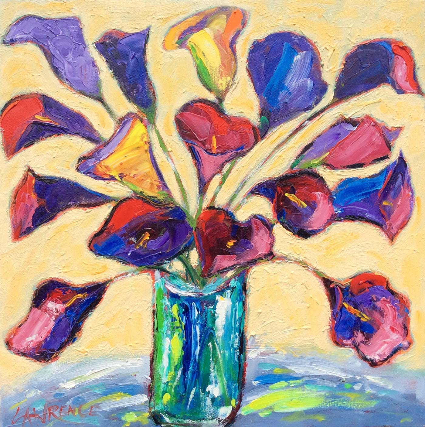Irish Calla Lillies | John Lawrence Paintings